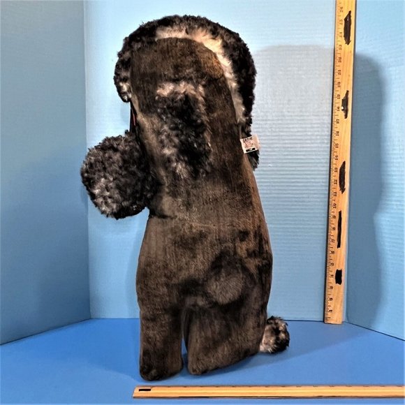 Genie Toys | Toys | Vintage Genie Toys Big Large Huge Black Poodle Dog ...